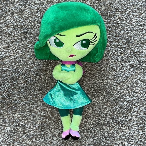 Disney | Toys | Disney Tomy Pixar Inside Out Disgust Plush Stuffed ...